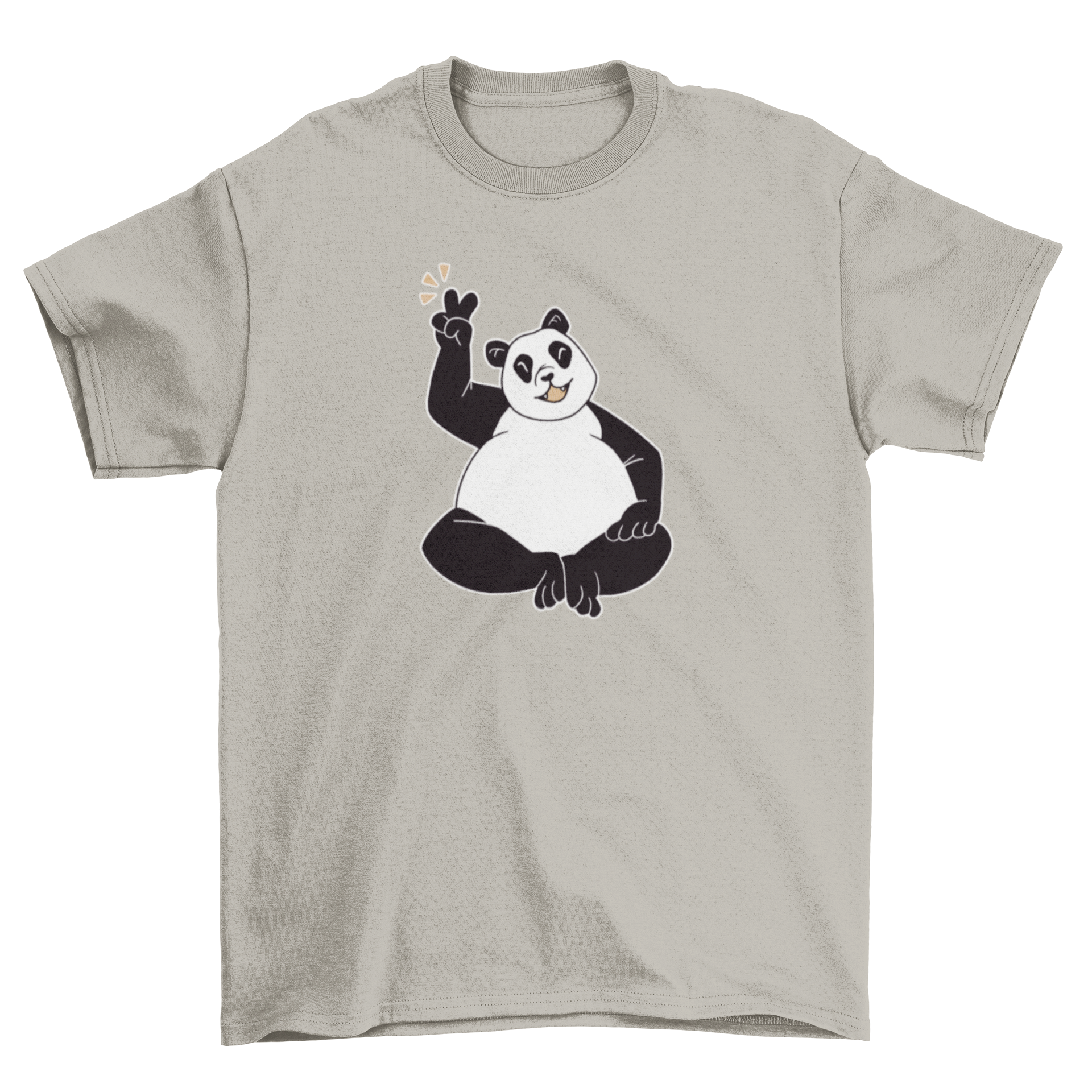Spocket | Dropship | Panda Bears peace Hand sign Gestures Cartoon ...